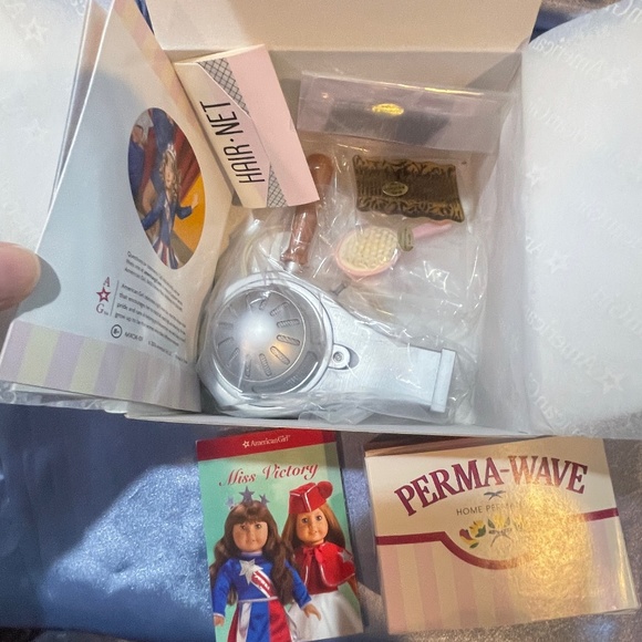 American Girl | Toys | New Retired American Girl Mollys Curl Kit ...